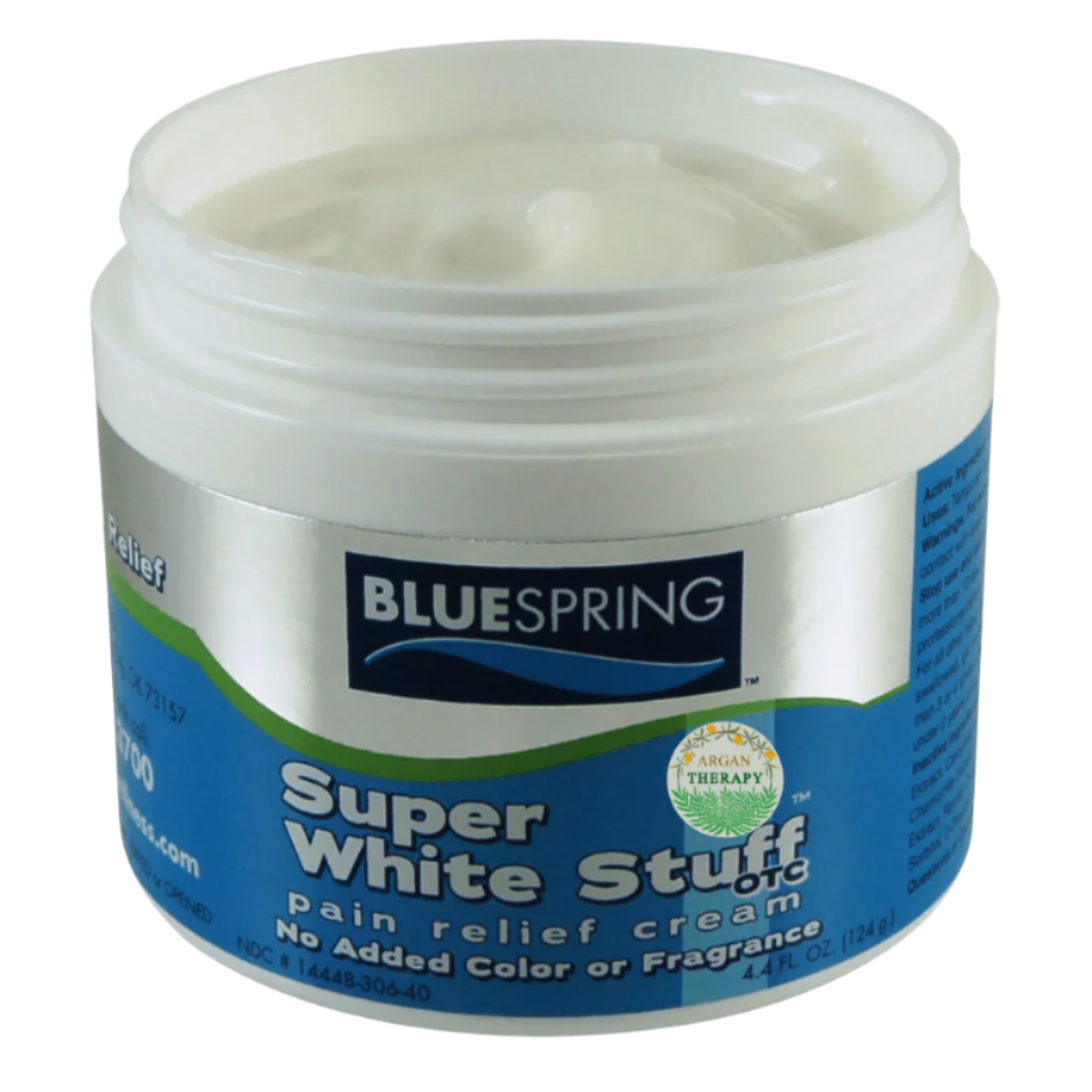 Super White Stuff Natural Pain Relief No Side Effects OTC 4-oz. jar ...