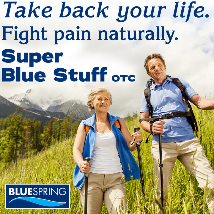 Super Blue Stuff Natural Pain Relief No Side Effects OTC 4-oz. jar ...