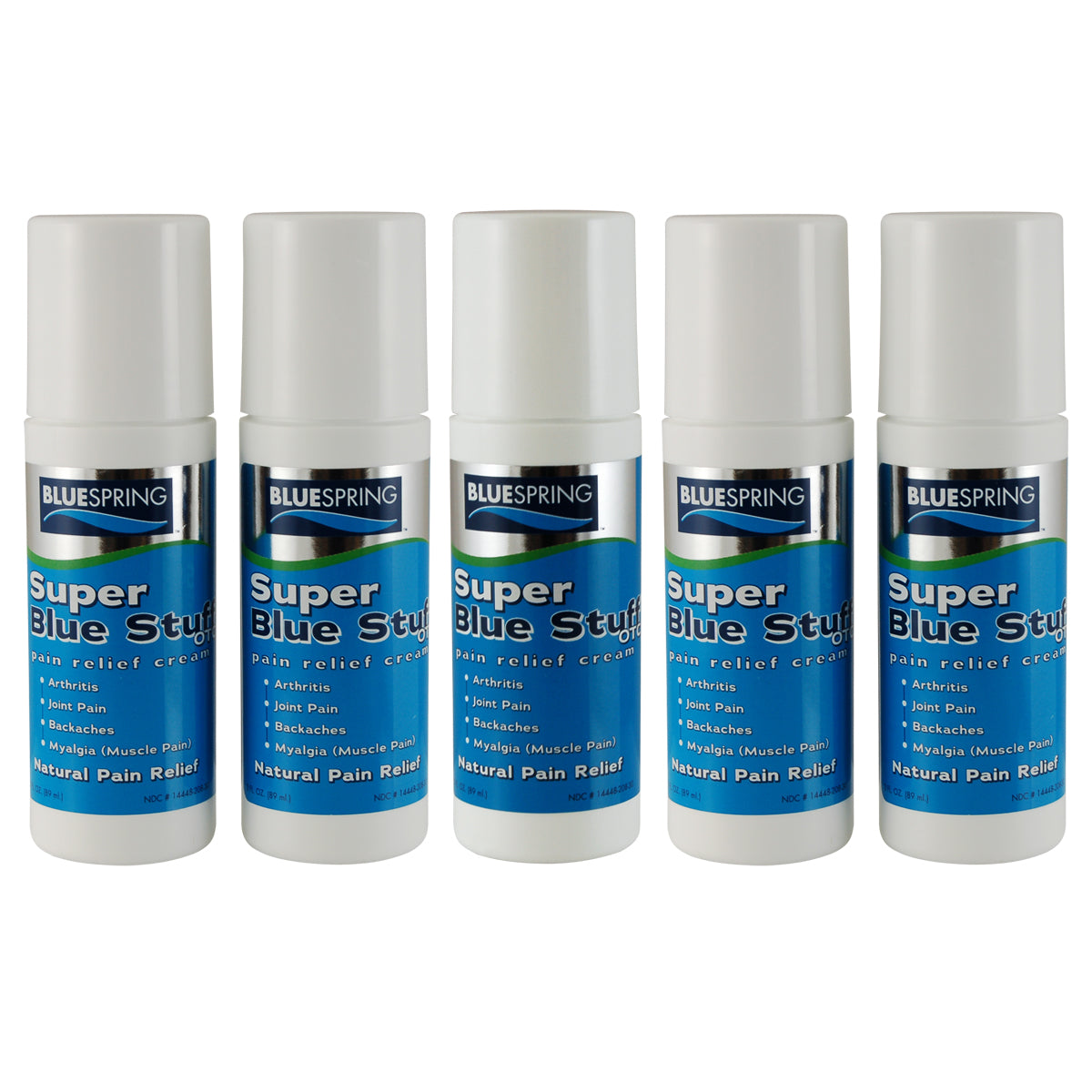 SBS-3039: Buy 4 Super Blue Stuff OTC 3-oz. roll-ons, Get 1 Free Plus F ...